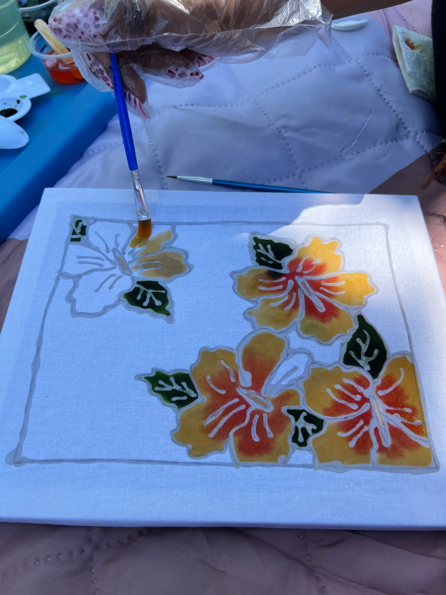 DIY Batik Painting Kit Hibiscus – Jillian Trumpet Creative